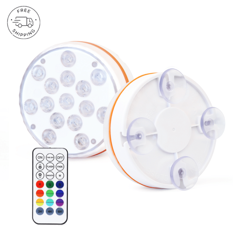 #1 Remote Controlled LED Submersible Lights |Submersible LED Tea Lights ...
